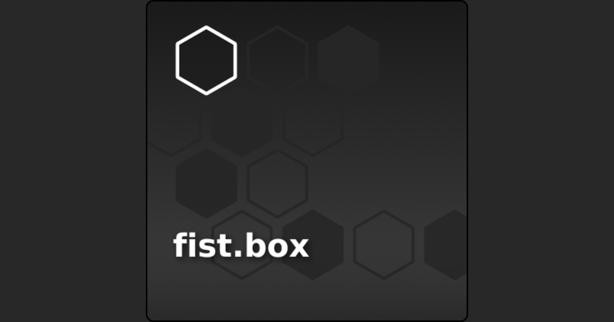 fist.box - Profile | .box